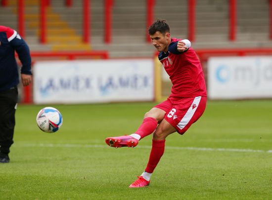 Elliott Osborne Stevenage Warms During Stevenage Editorial Stock Photo ...