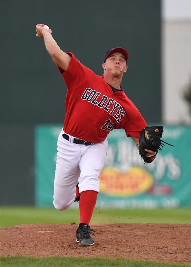 Winnipeg Goldeyes Pitcher Kent Hasler 14 Editorial Stock Photo - Stock ...