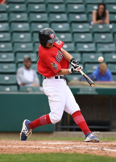 Winnipeg Goldeyes Infielder Kevin Lachance 1 Editorial Stock Photo ...