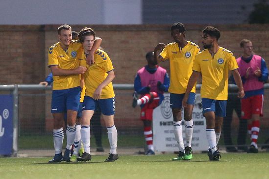 Luke Parrott Woodford Scores First Goal Editorial Stock Photo - Stock ...