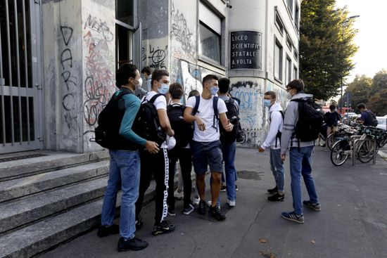 Students Gather School Premises Remedial Courses Editorial Stock Photo ...