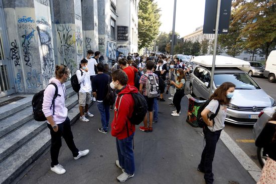 Students Gather School Premises Remedial Courses Editorial Stock Photo ...