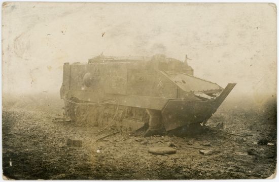 Schneider Ca1 French Tank During World Editorial Stock Photo - Stock ...