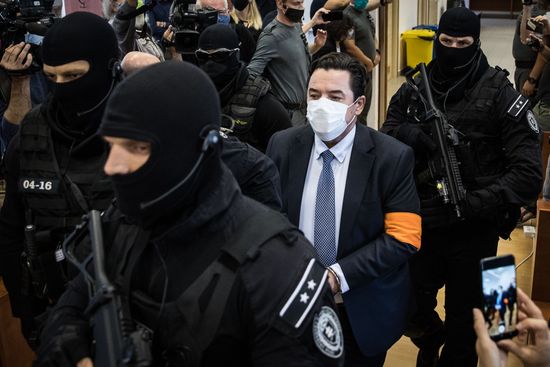 Slovak Businessman Marian Kocner C Arrives Editorial Stock Photo ...