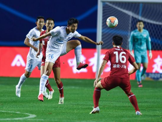 Cui Mingan Dalian Fc Competes During Editorial Stock Photo - Stock ...