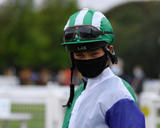 Jockey Angus Villiers During Horse Racing Editorial Stock Photo - Stock ...