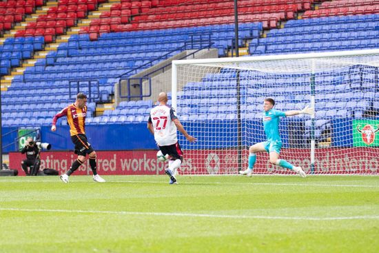 Goal Bradford City Forward Lee Novak Editorial Stock Photo - Stock ...