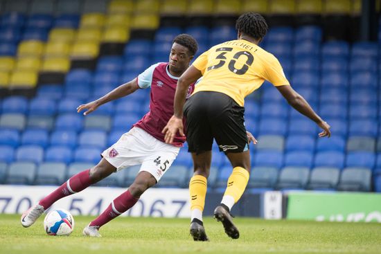 Ademipo Odubeko West Ham U21s Looks Editorial Stock Photo - Stock Image ...