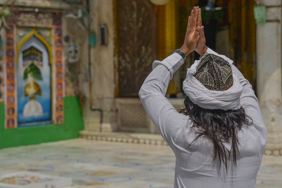 Devotees Inside Ajmer Sharif Dargah After Editorial Stock Photo - Stock ...