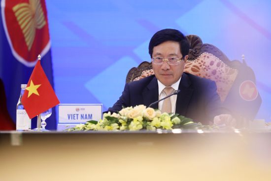 Vietnams Foreign Minister Pham Binh Minh Editorial Stock Photo - Stock ...
