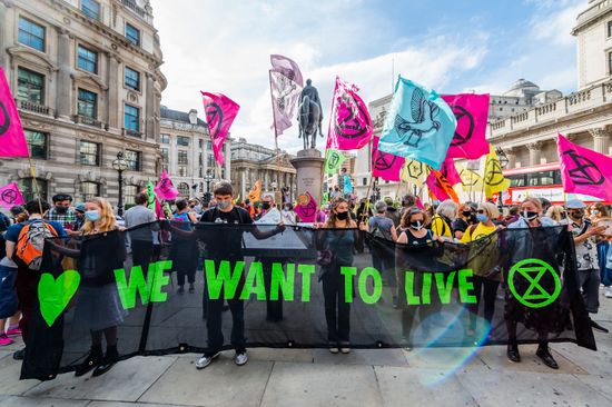 Last Official Day Current Extinction Rebellion Editorial Stock Photo ...