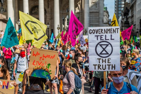 Last Official Day Current Extinction Rebellion Editorial Stock Photo ...