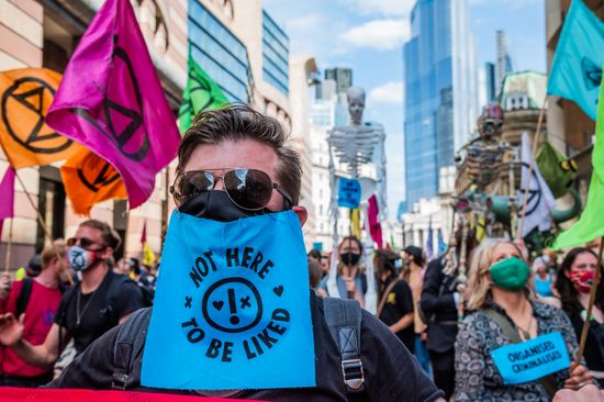 Last Official Day Current Extinction Rebellion Editorial Stock Photo ...