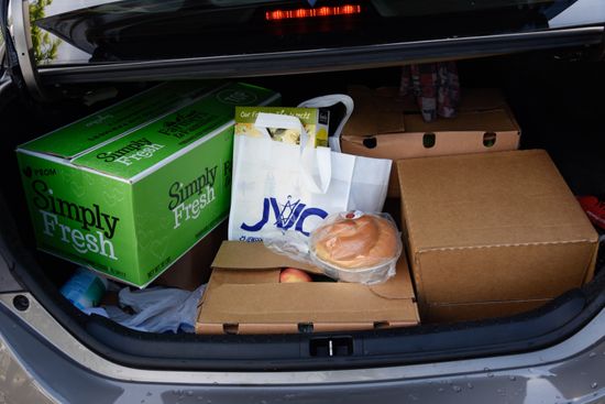 Trunk Full Foods Paper Products People Editorial Stock Photo - Stock ...