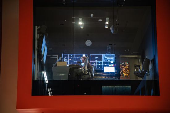 Tiff Projector Box Operator Editorial Stock Photo - Stock Image ...