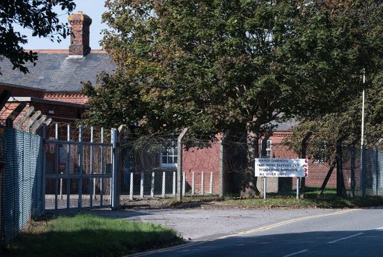 Disused Army Barracks Folkestone Where 400 Editorial Stock Photo ...