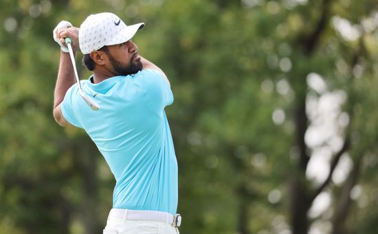 Tony Finau Us Hits His Tee Editorial Stock Photo - Stock Image ...