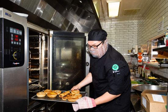 Pretty Sally Bakehouse Chefs Prepare Lunch Editorial Stock Photo ...