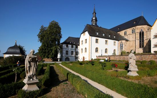 Exterior View Benedictine Monastery Tholey Germany Editorial Stock ...