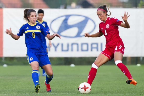 Sevecke Denmark Competes Against Aida Hadzic Editorial Stock Photo ...