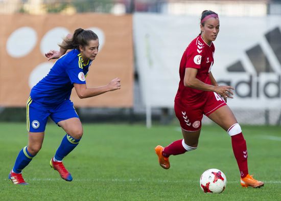 Sevecke Denmark Competes Against Aida Hadzic Editorial Stock Photo ...