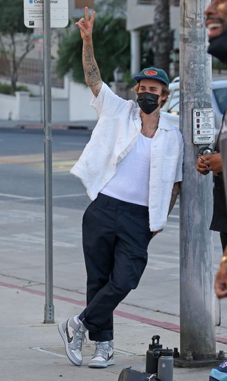 Justin Bieber Seen Shooting Video Clip Editorial Stock Photo - Stock ...
