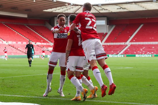 Goal 11 Middlesbrough Midfielder Marcus Browne Editorial Stock Photo ...