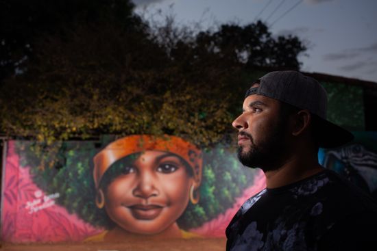Graffiti Artist Fabio Da Costa Gomes Editorial Stock Photo - Stock ...