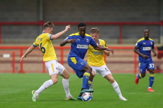 Afc Wimbledon Attacker Zach Robinson 14 Editorial Stock Photo - Stock ...
