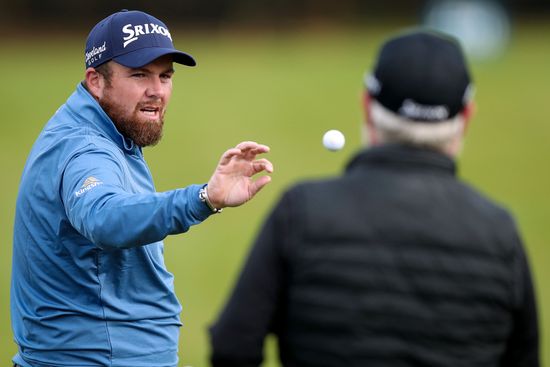 Shane Lowry Caddy Brian Martin Editorial Stock Photo - Stock Image ...
