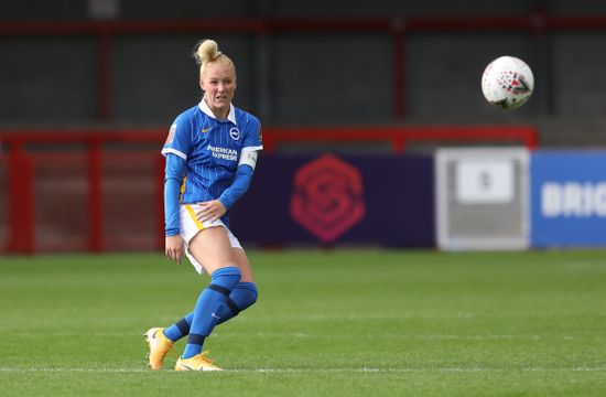 Brightons Laura Rafferty During Vitality Womens Editorial Stock Photo ...