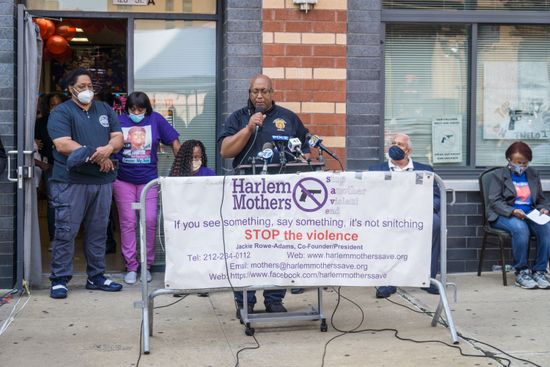 Nypd Chaplain Robert Rice Prays Over Editorial Stock Photo - Stock ...