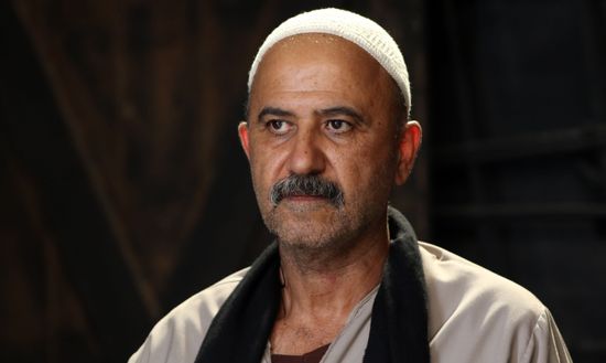 Syrian Actor Abdulsalam Badawi Performs Filming Editorial Stock Photo ...