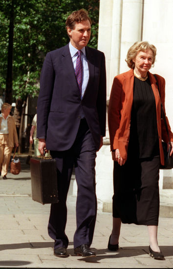 Former Conservative Mp Jonathan Aitken His Editorial Stock Photo ...