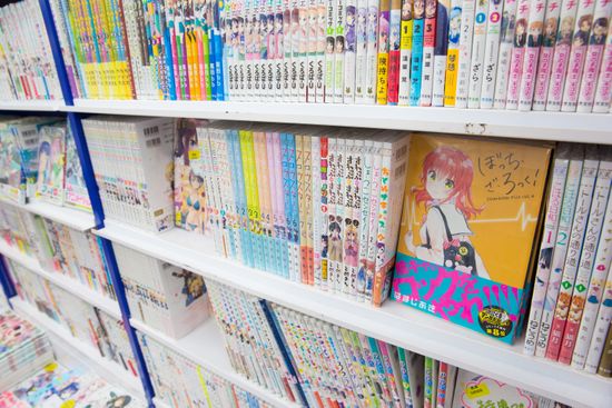 Mangas On Display Manga Bookstore Ikebukuro Editorial Stock Photo ...