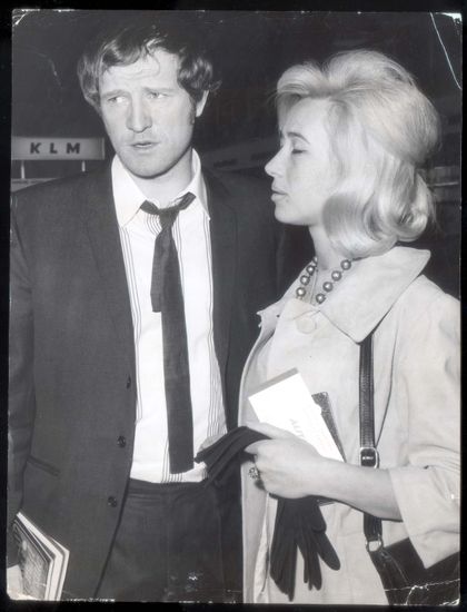Actor Richard Harris His Wife Elizabeth Editorial Stock Photo - Stock ...