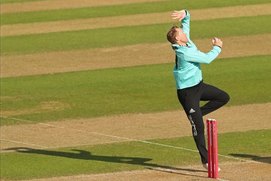 Gareth Batty Surrey Bowling Editorial Stock Photo - Stock Image ...