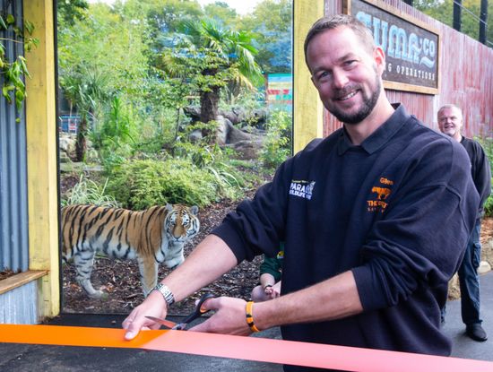 Conservationist Tv Presenter Giles Clark Explores Editorial Stock Photo ...