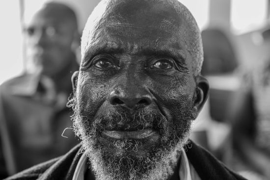 Elderly Man Poses Picture Gokwe Zimbabwe Editorial Stock Photo - Stock ...