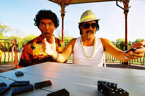 Cuban Brothers On Bandstand Queens Park Editorial Stock Photo - Stock ...