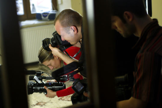 Jeannette Rosenberg Filming On Set Editorial Stock Photo - Stock Image ...