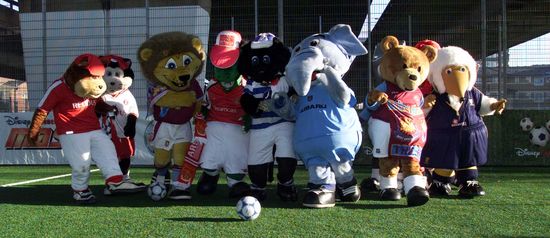 Disney Tv Channel Football Club Masccots Editorial Stock Photo - Stock ...