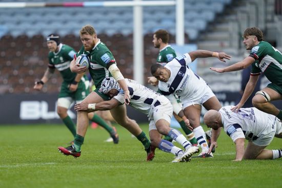 Harry Elrington London Irish Action During Editorial Stock Photo ...