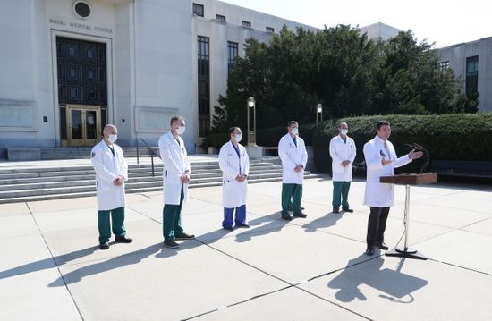 Commander Sean P Conley Physician President Editorial Stock Photo ...