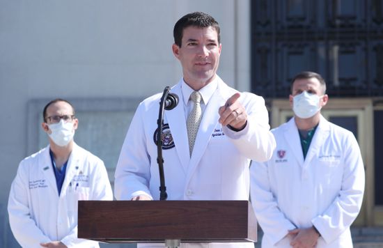 Commander Sean P Conley Physician President Editorial Stock Photo ...