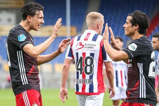 Steven Berghuis L Feyenoord Joao Teixeira Editorial Stock Photo - Stock ...