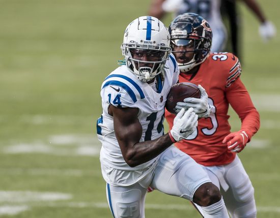 Indianapolis Colts Wide Receiver Zach Pascal Editorial Stock Photo ...