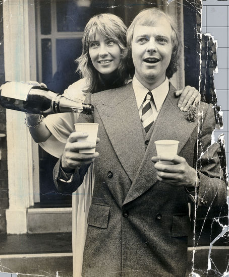 Tim Rice His Bride Jane Mcintosh Editorial Stock Photo - Stock Image ...