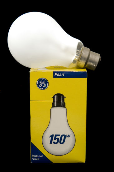 Traditional 150 Watt Light Bulb Editorial Stock Photo - Stock Image ...