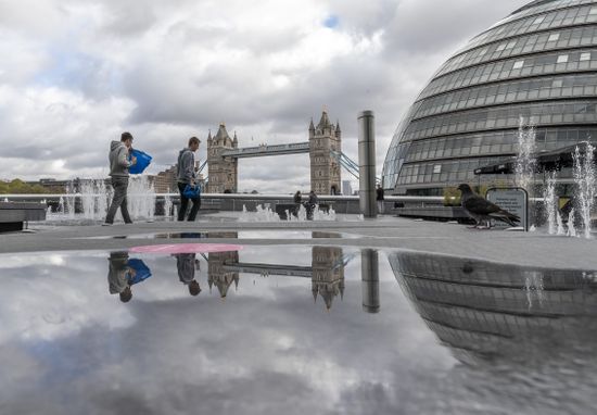 People Walk Front Tower Bridge London Editorial Stock Photo - Stock ...
